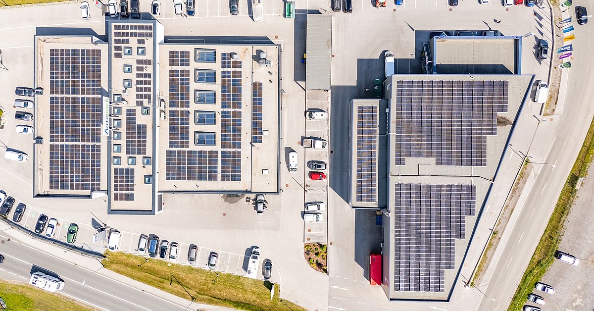 Solar power for a car dealership - Elevion Group